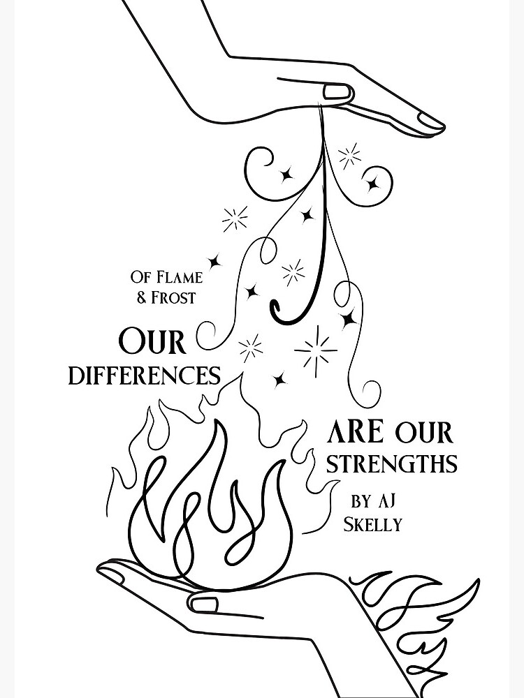 Lámina fotográfica «Nuestras diferencias son nuestras fortalezas» de ...