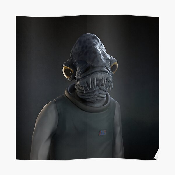 "Mon Calamari" Poster by TheLittleFish | Redbubble