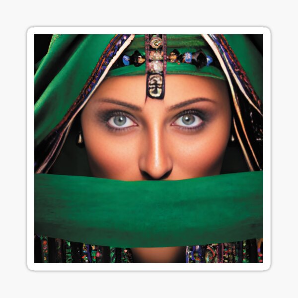 "Queen of Sheba" Sticker for Sale by Thionas | Redbubble