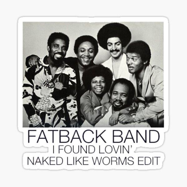"Retro The Fatback Band" Sticker for Sale by Teenager1991 | Redbubble