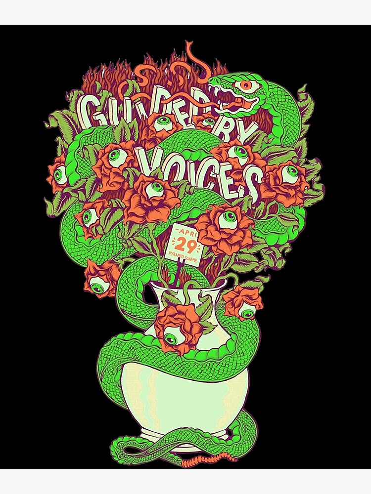 Lámina fotográfica «Guided by Voices - Afiche musical de Snake in ...