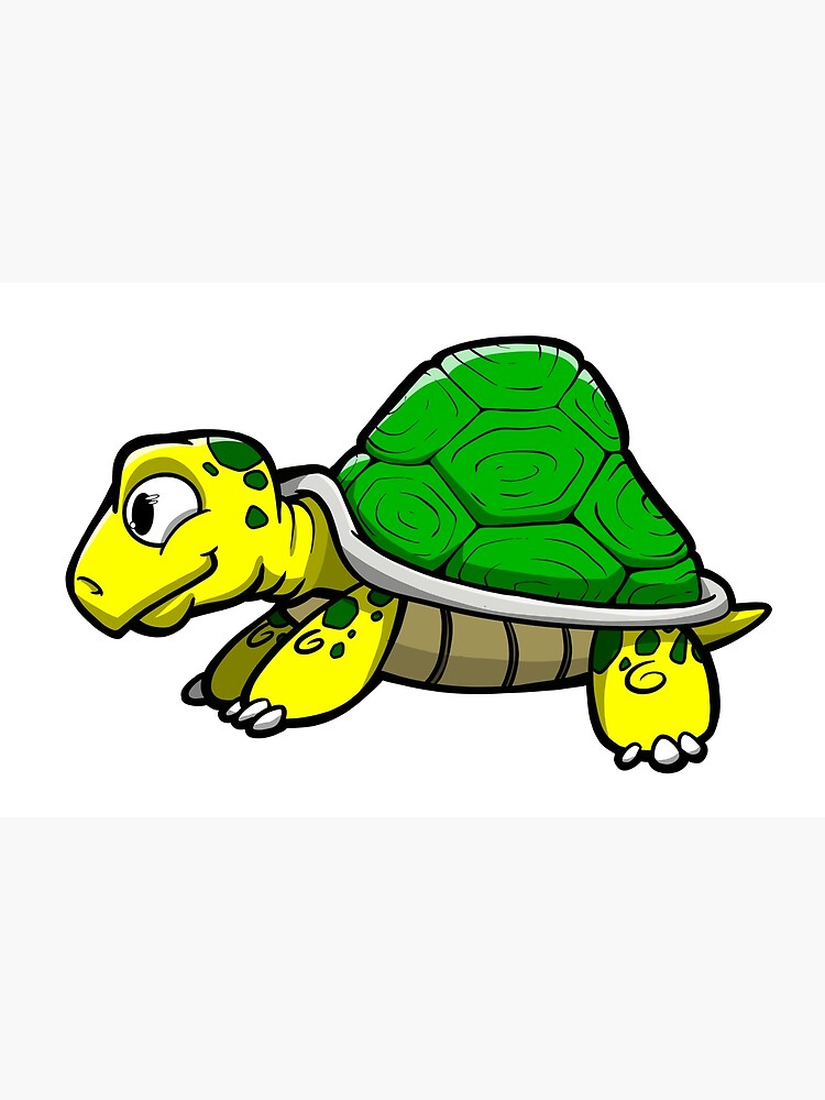 "Green Video Game Turtle" Poster for Sale by RustyBucketInk | Redbubble