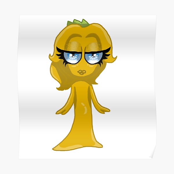 "Chibi Gold (Rainbow Friends)" Poster for Sale by Clawort | Redbubble
