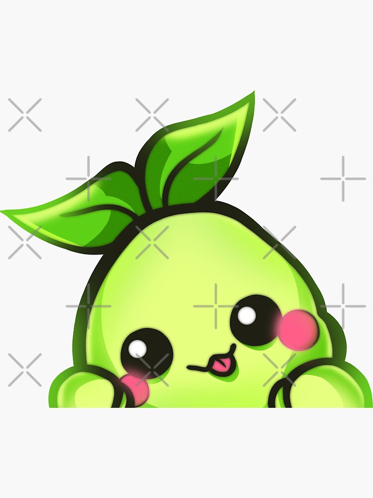 "Mokoko Peeker" Sticker for Sale by wntertv | Redbubble
