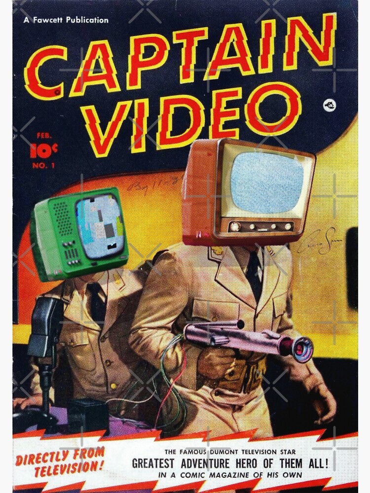 "Captain Video Adventures | retro aesthetic " Poster for Sale by ...