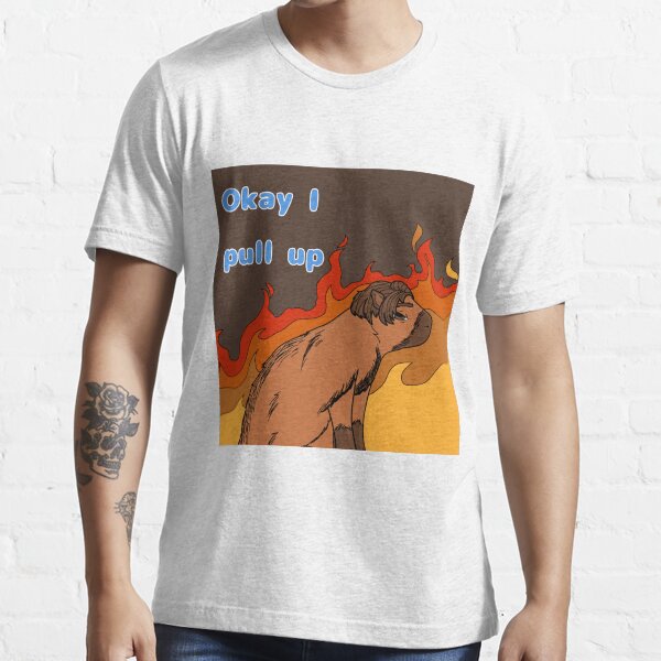 "Crispy Concord Capybara, Okay I Pull Up" T-shirt for Sale by Arloofc ...