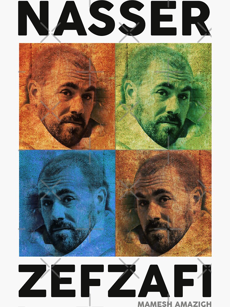 "Nasser Zefzafi by Mamesh" Sticker for Sale by Iby22 | Redbubble
