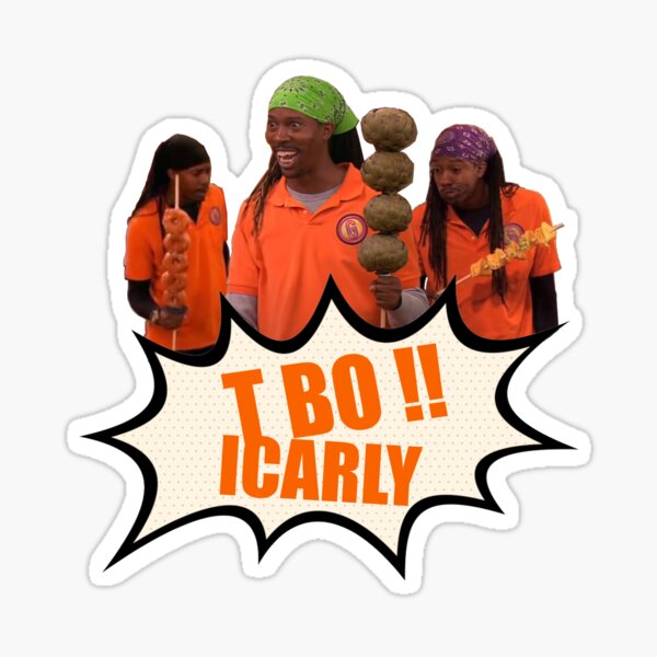 T Bo Icarly Meme Sticker For Sale By Divineliveshop Redbubble