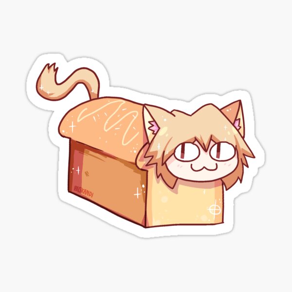 "Nekoarc Loaf" Sticker for Sale by BIOKANDI | Redbubble