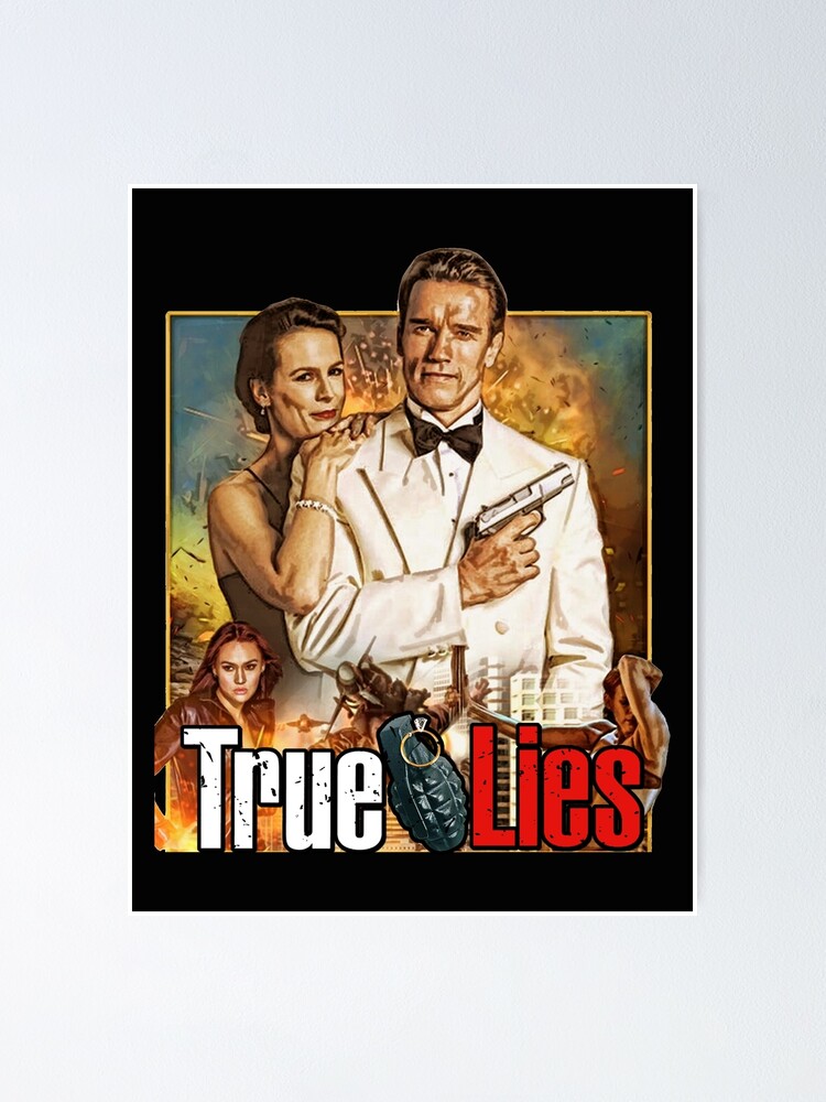 Poster for Sale mit "Ich liebe True Lies-Filme" von HopefullEE | Redbubble