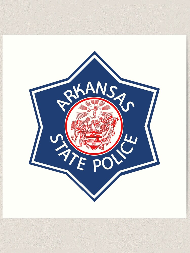 Arkansas State Police Logo Plate, Arkansas State Police License