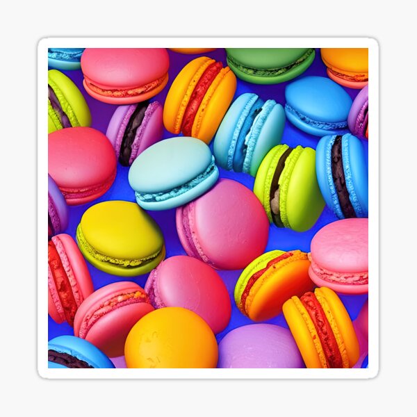 "Macaroons" Sticker for Sale by tonkenken | Redbubble