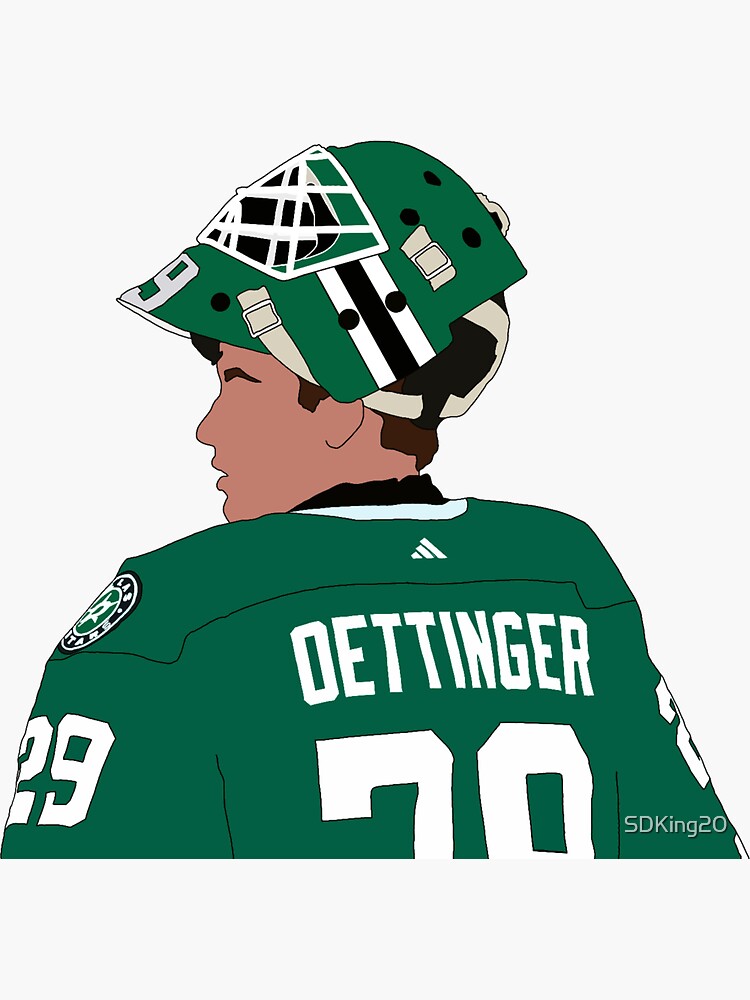 "Jake Oettinger" Sticker for Sale by SDKing20 | Redbubble