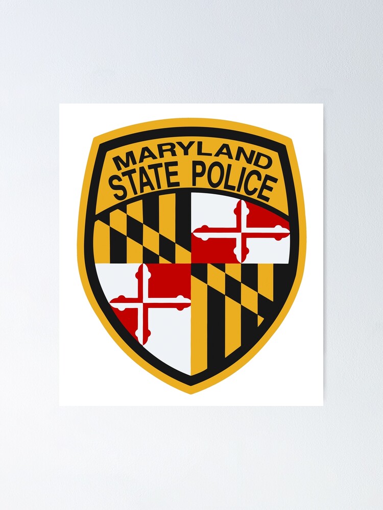 "Maryland State Police Crest Logo" Poster for Sale by Osprey34 | Redbubble