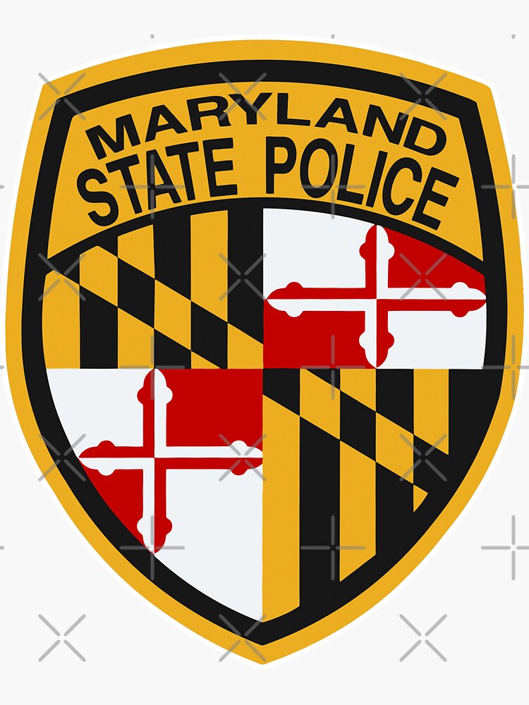 "Maryland State Police Crest Logo" Sticker for Sale by Osprey34 | Redbubble