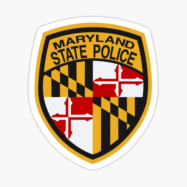 "Maryland State Police Crest Logo" Sticker for Sale by Osprey34 | Redbubble
