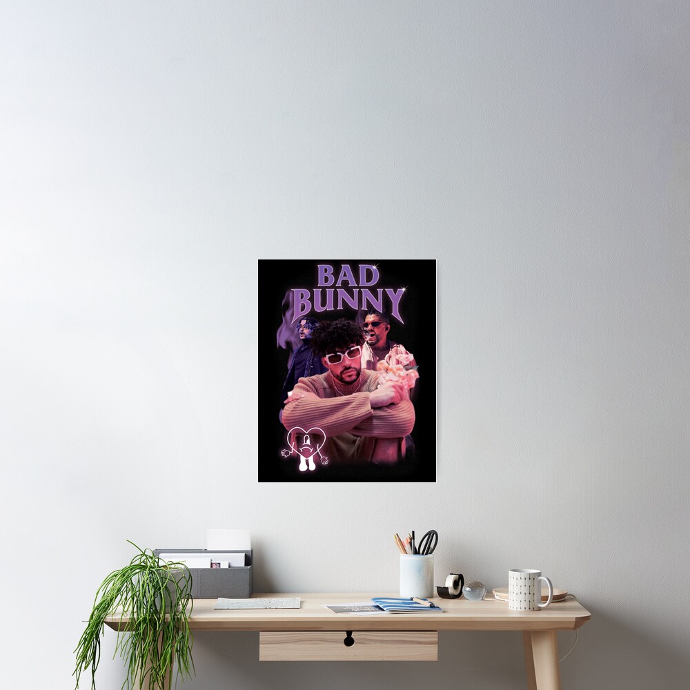 "Bad Bunny " Poster for Sale by poudrier56juw | Redbubble