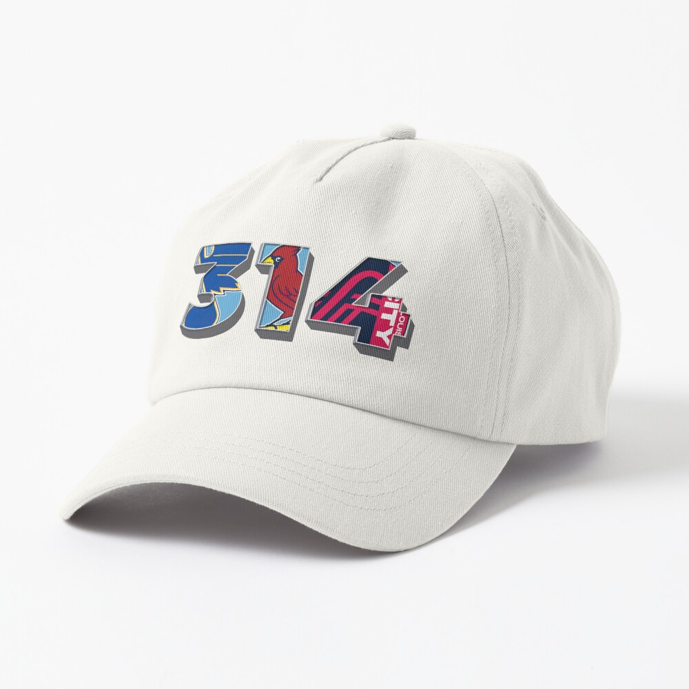 "314- area code - STL sports" Sticker for Sale by Osprey34 | Redbubble