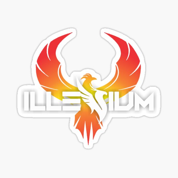 "illenium logo" Sticker for Sale by kugarapay | Redbubble