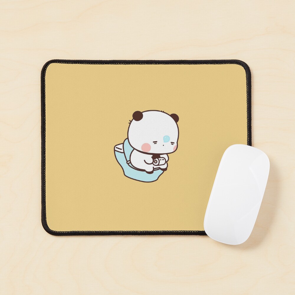 "Bubu Is Sitting On The Toilet Funny Moment Couple Bubu Dudu" Sticker ...