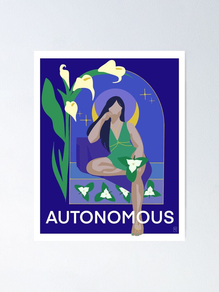 "Autonomous" Poster for Sale by sarita-draws | Redbubble