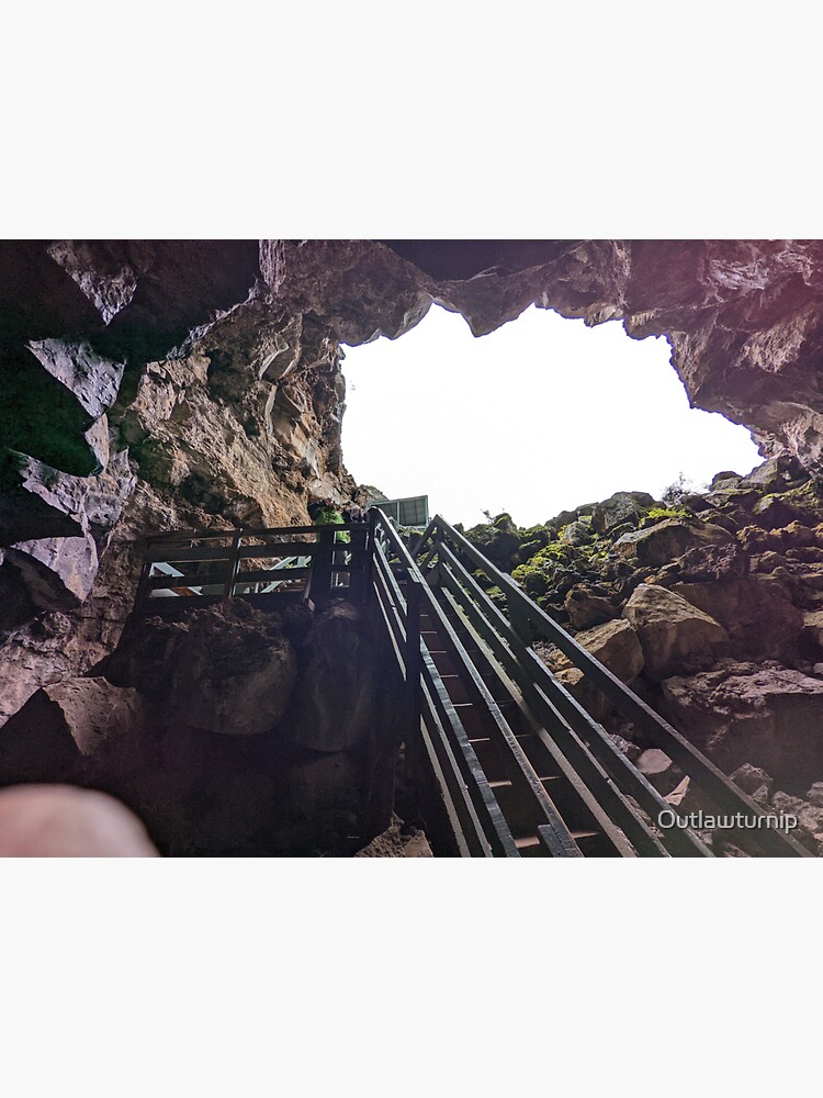 "Ice cave" Sticker for Sale by Outlawturnip | Redbubble