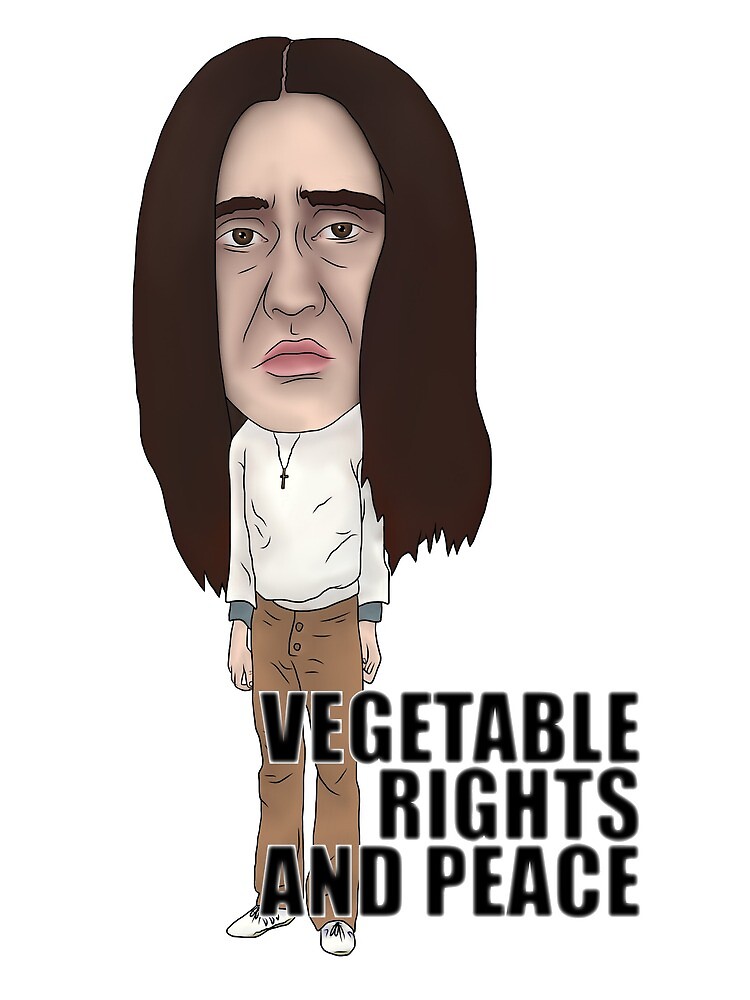 "The Young Ones Neil Inspired Illustration. Nigel Planer Vegetable ...