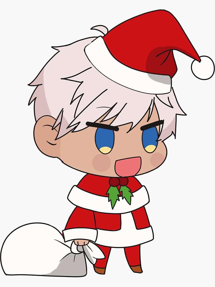 "Mammon Padoru" Sticker for Sale by strawberriichii | Redbubble