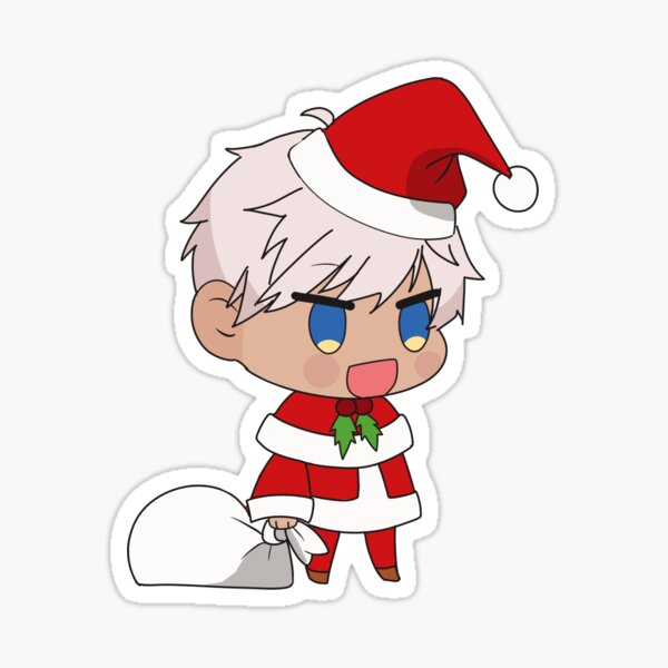 "Mammon Padoru" Sticker for Sale by strawberriichii | Redbubble