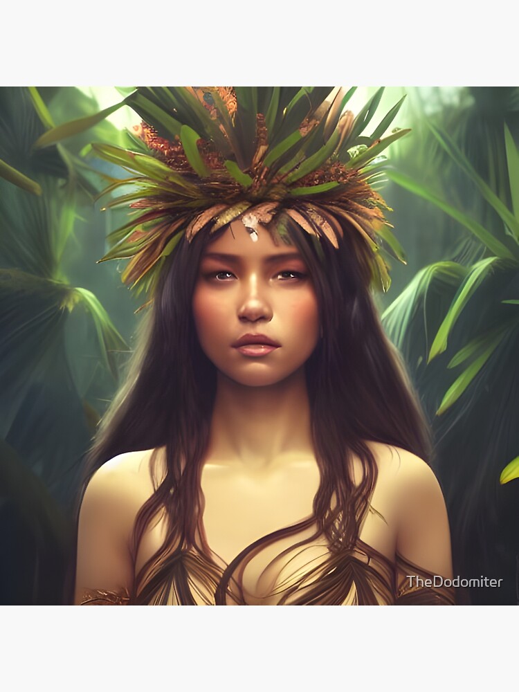 "portrait of an islander" Sticker for Sale by TheDodomiter | Redbubble