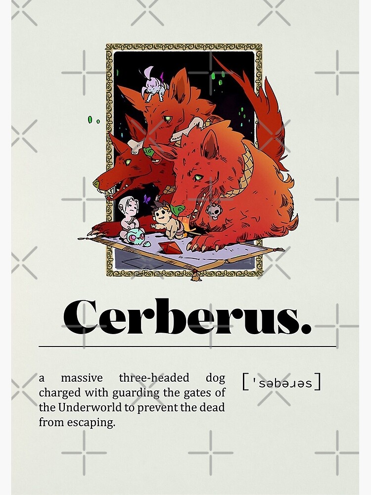 "Hades Cerberus" Poster for Sale by Brenda-Routh | Redbubble