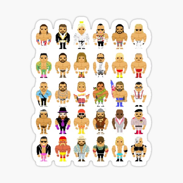 "Royal Rumble 1992 Wrestling " Sticker for Sale by Brittanyampbell ...