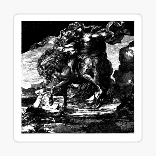 "Antithesis Black Void" Sticker for Sale by Walnutstore1963 | Redbubble