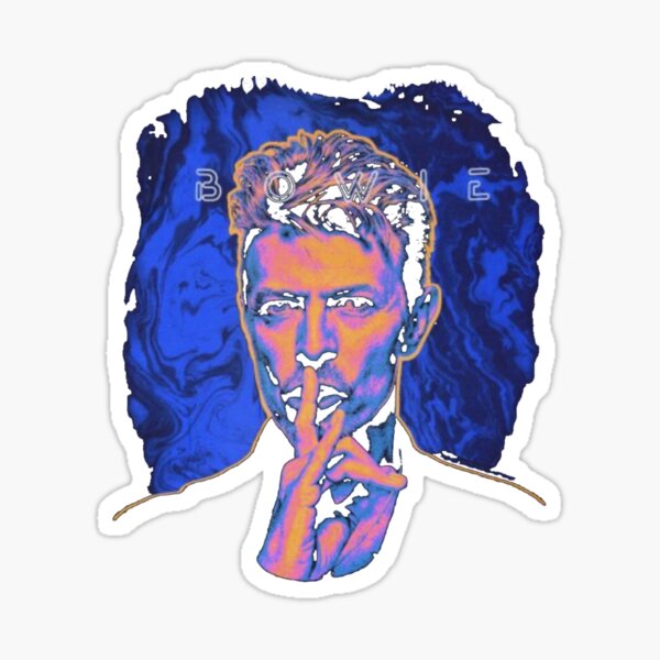 " world tour david " Sticker for Sale by destayumi | Redbubble