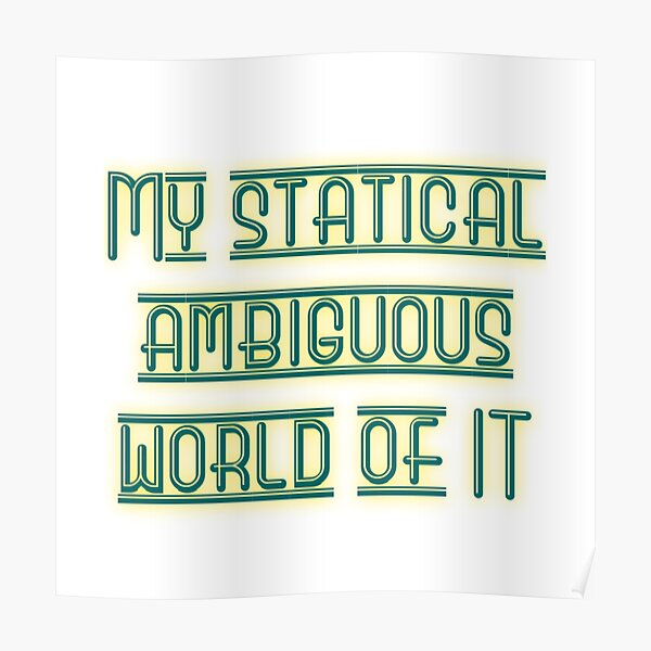 "Never stop being ambitious" Poster for Sale by TKgati | Redbubble