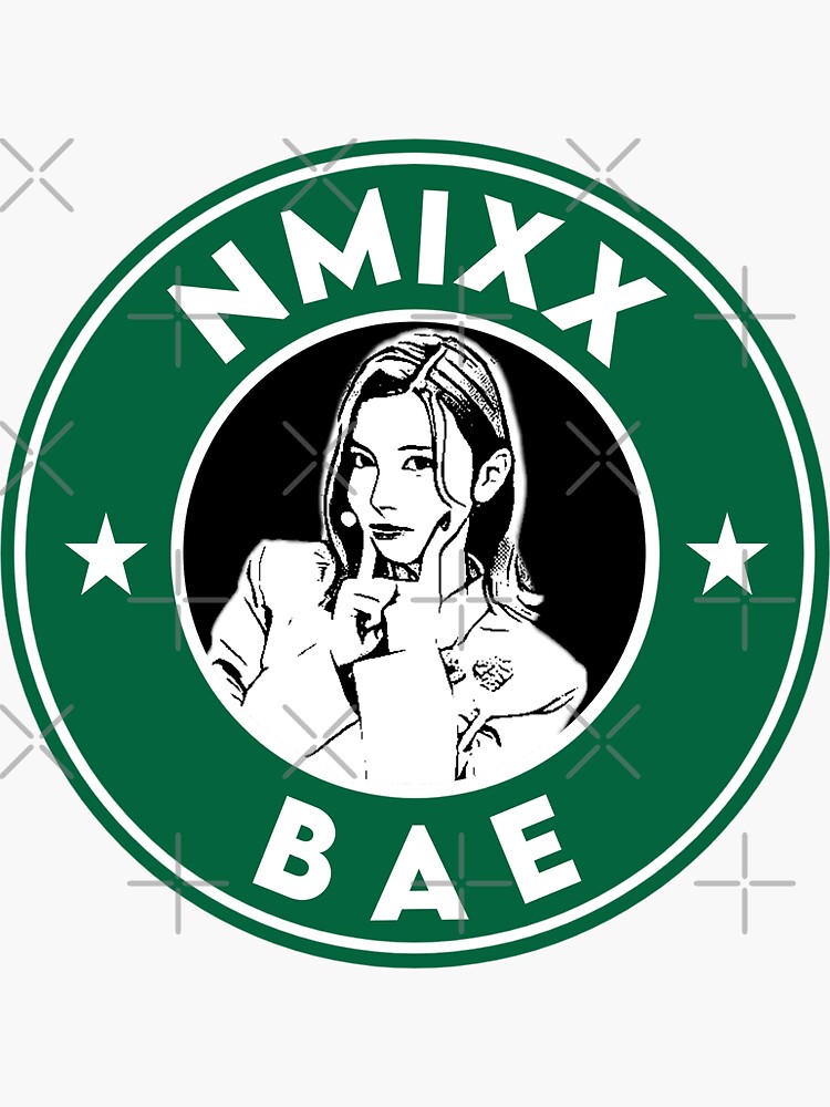 "NMIXX Bae Starbucks" Sticker for Sale by AliffStudio | Redbubble