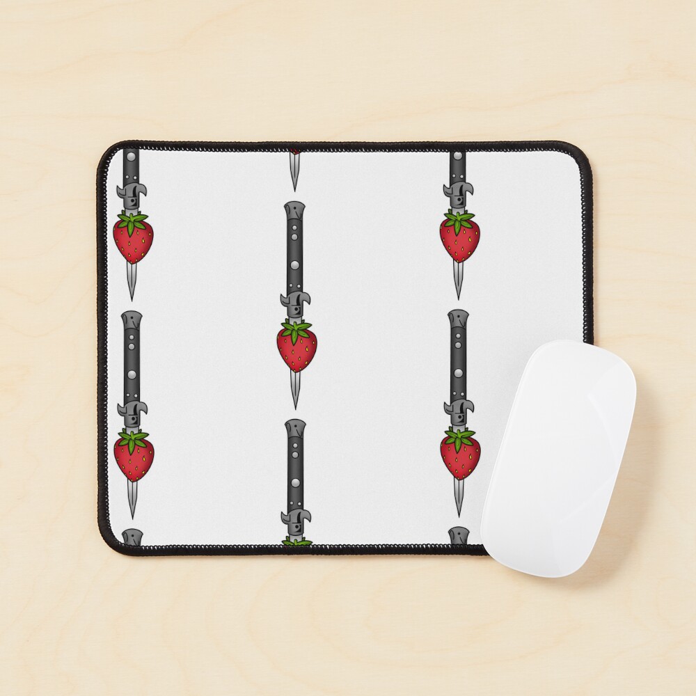 "Strawberry Dagger " Sticker for Sale by arakkura | Redbubble