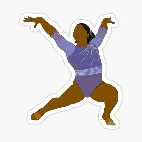 "Jordan Chiles 2022 World Championships" Sticker for Sale by alaieina ...