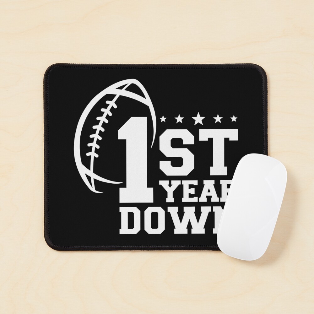"1st Year Down Football, Football Birthday gift | My First Football ...