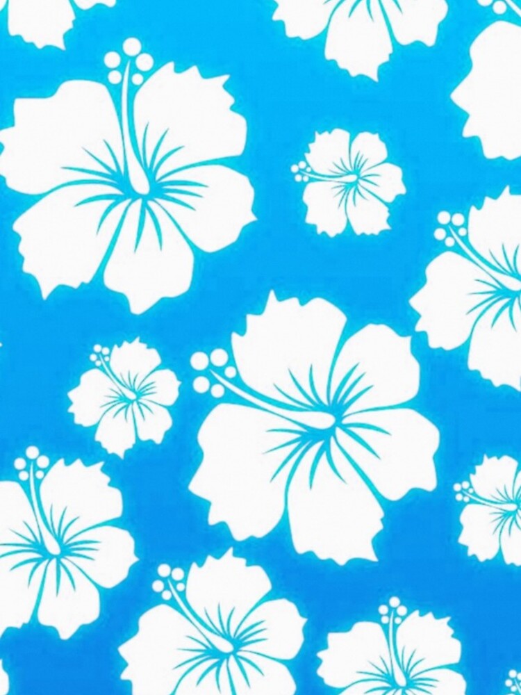 "Blue Hawaiian Pattern" iPhone Case for Sale by hellohelloaloha | Redbubble