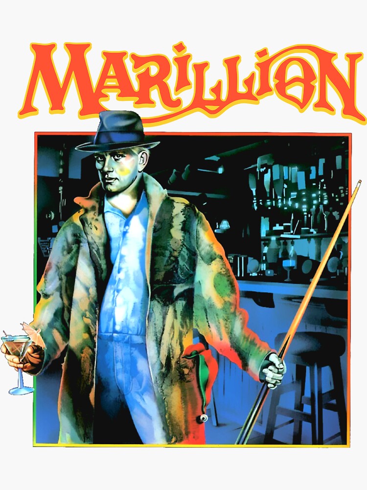 "MARILLION BAND" Sticker for Sale by darlingkyra | Redbubble