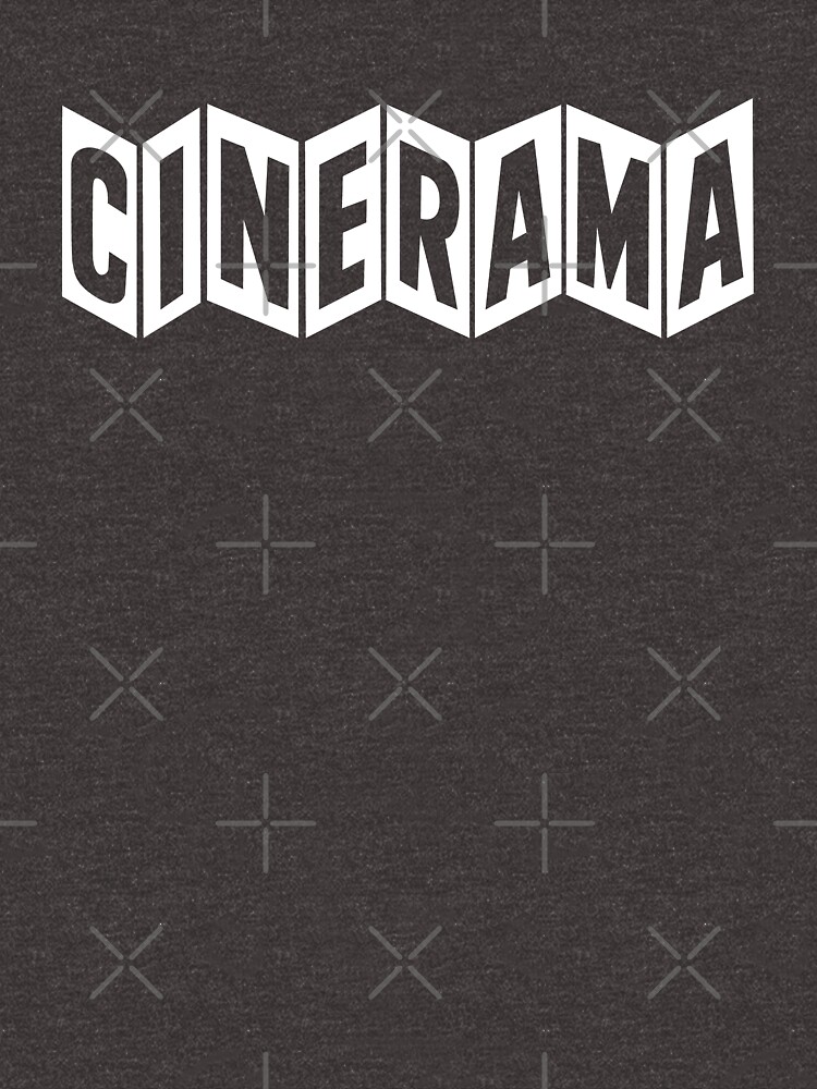 "Cinerama (white vintage logo)" T-shirt for Sale by thedrumstick ...