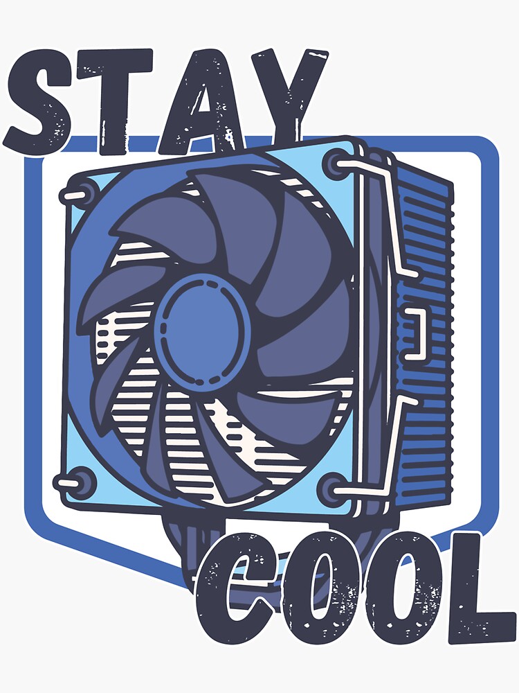 "Stay cool, cooler box " Sticker for Sale by GeekG | Redbubble