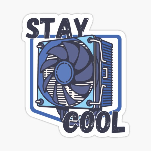 "Stay cool, cooler box " Sticker for Sale by GeekG | Redbubble