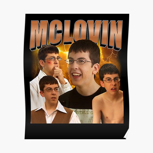 "Fogell McLovin Superbad Vintage" Poster for Sale by dinushtitt | Redbubble