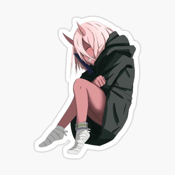 "Zero Two Kid" Sticker for Sale by KobyWelch | Redbubble