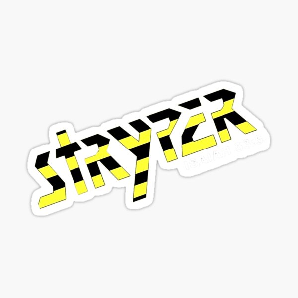 "STRYPER 2" Sticker for Sale by xmacgiolla56 | Redbubble