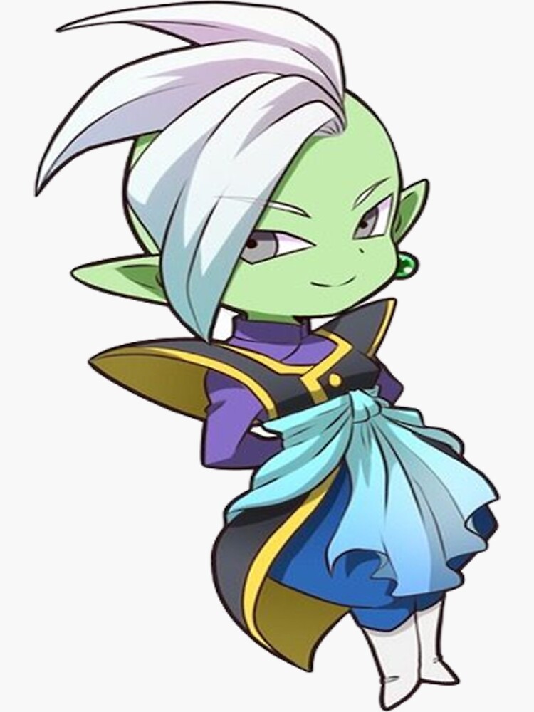 "Chibi anime Dragon Ball ZAMASU" Sticker for Sale by LinaMercata0428 ...