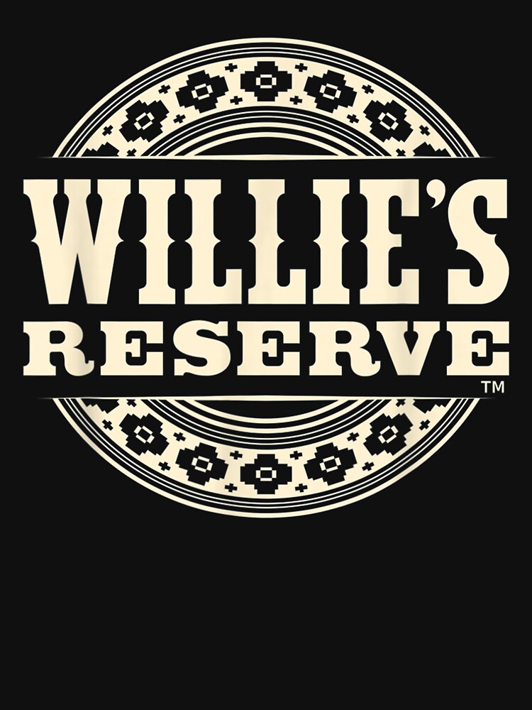 "Willie's Reserve - Circle Logo" T-shirt for Sale by Alexanderskinch ...