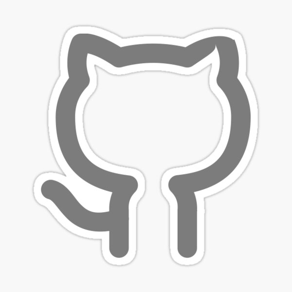 Git Github Source Control Github Cat Sticker For Sale By Developerfriday Redbubble